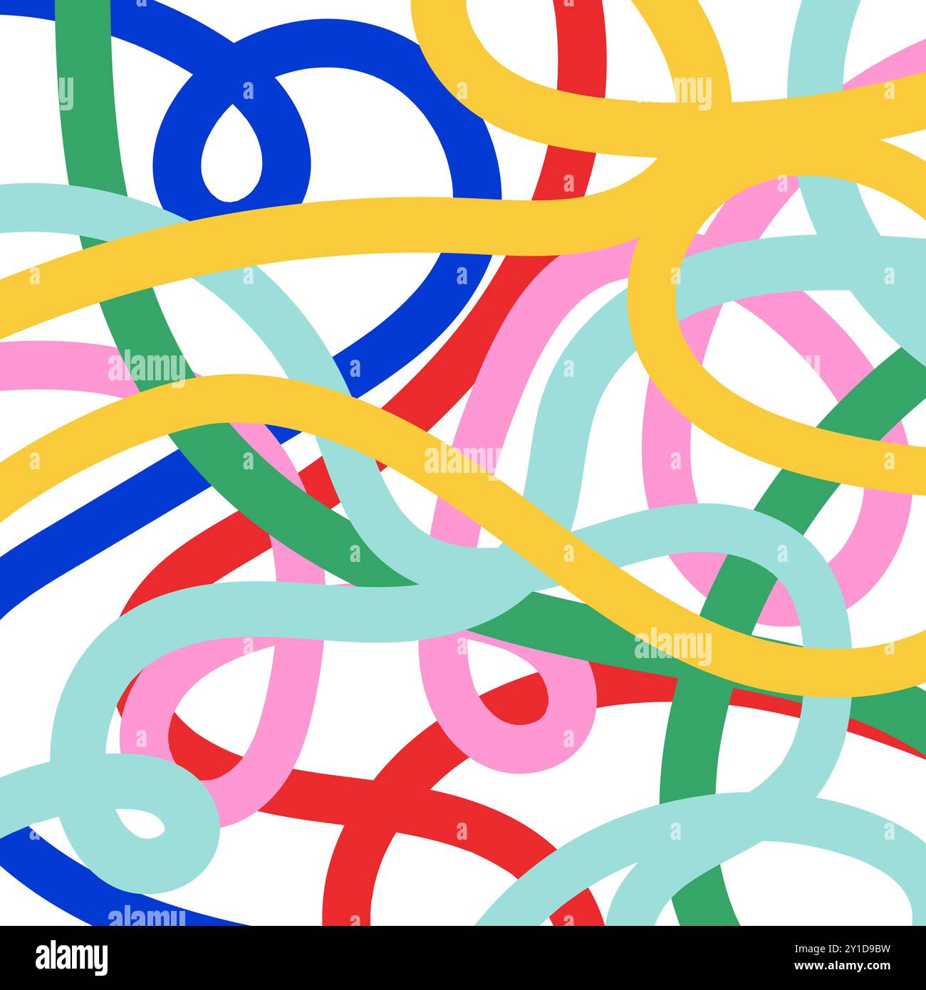 Curvy pop art design Stock Vector Images - Alamy