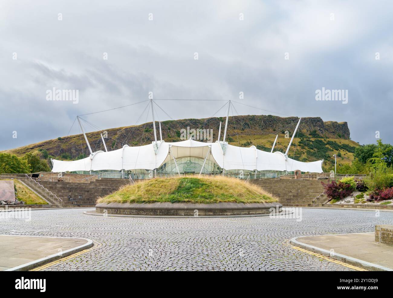 Edinburgh, Scotland, UK - Dynamic Earth by Hopkins Architects Stock ...
