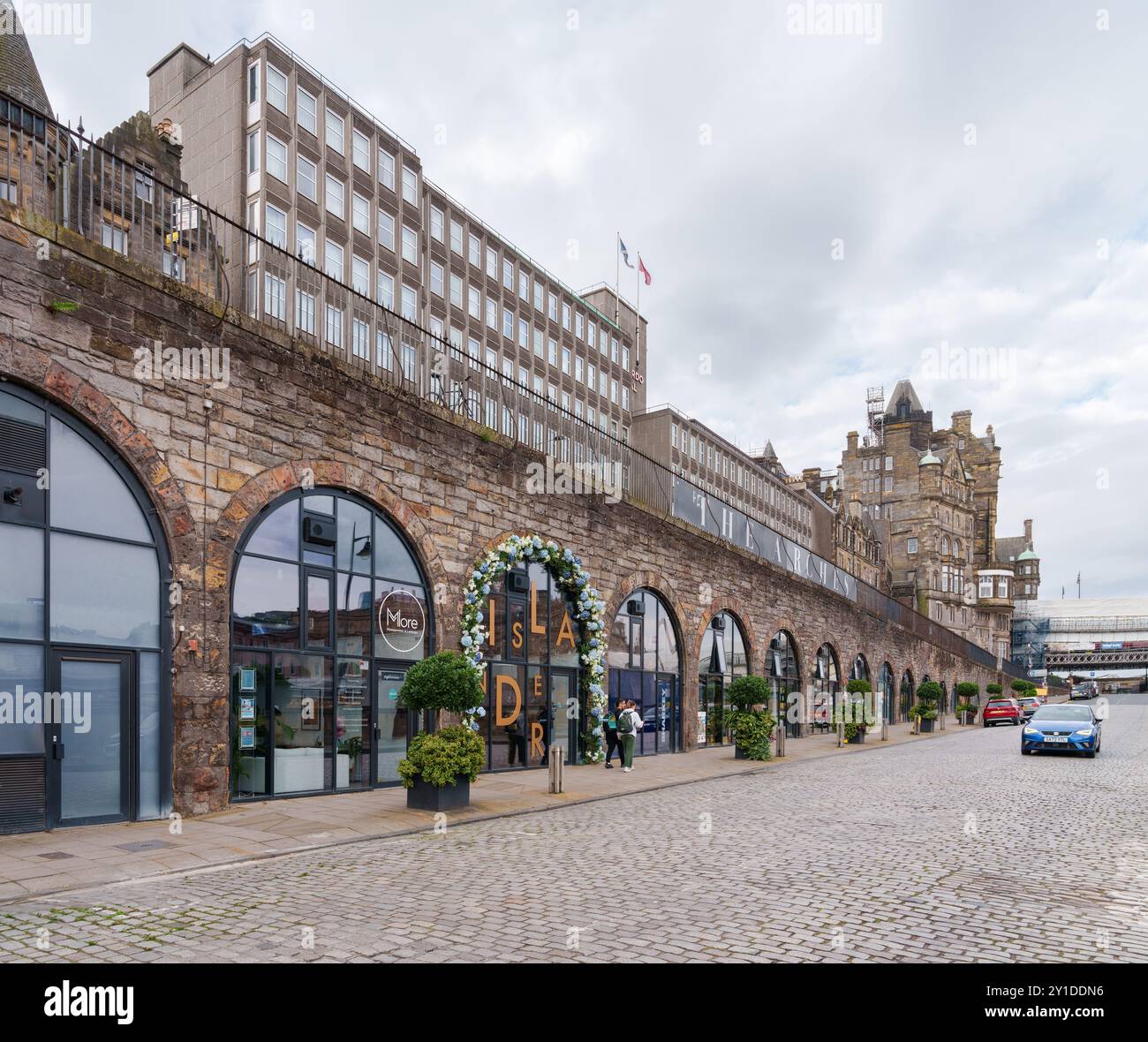 Edinburgh, Scotland, UK - The Arches (railway arches redevelopment) by ...