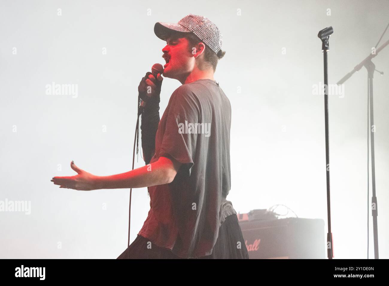 MODEL/ACTRIZ, CONCERT, 2024: Cole Haden singer from the New York band ...