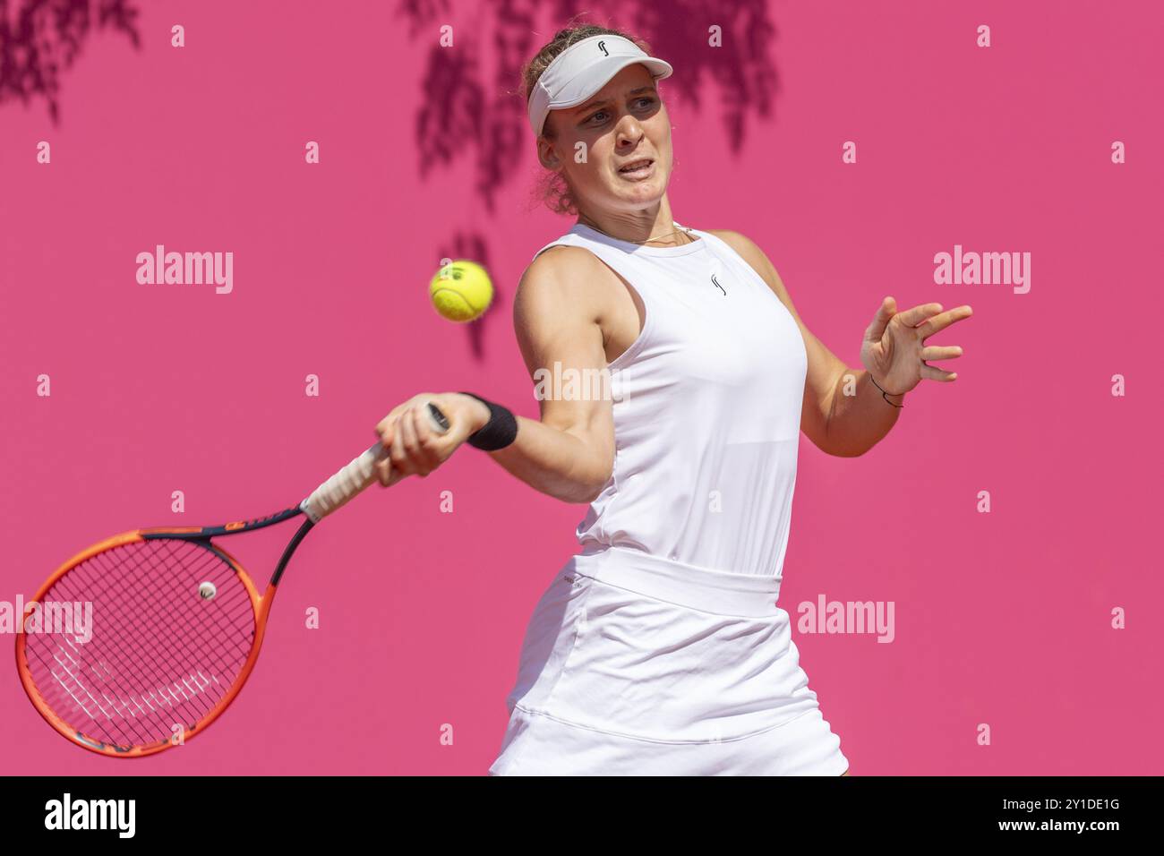 Montreux Switzerland, 09 06 2024: Tara Wurth (CRO) vs Petra Marcinko ...