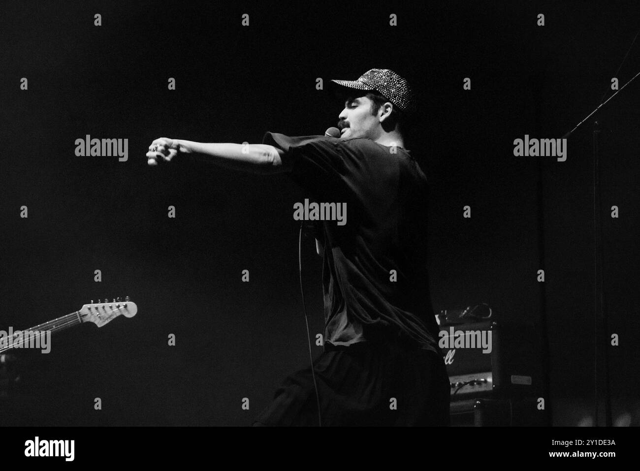 MODEL/ACTRIZ, CONCERT, 2024: Cole Haden singer from the New York band ...