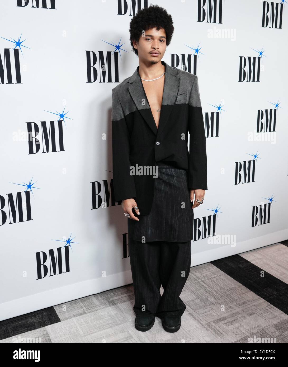 Los Angeles, USA. 05th Sep, 2024. Destin Conrad arrives at the 2024 BMI ...