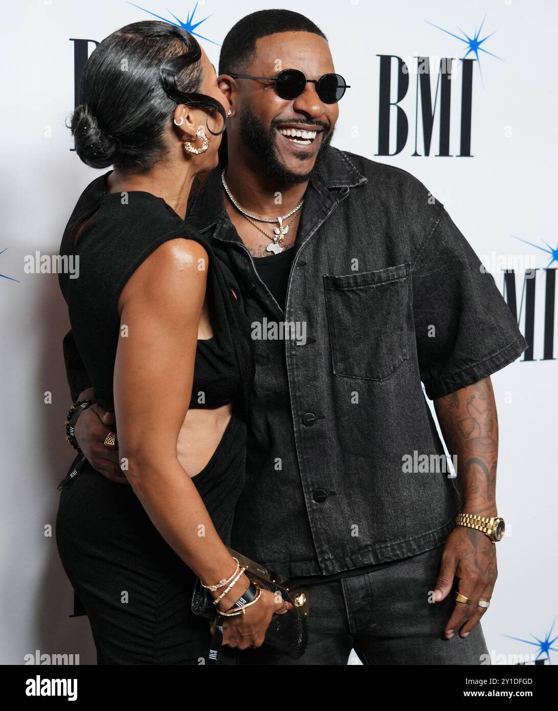 Los Angeles, USA. 05th Sep, 2024. (L-R) La'Myia Good and Eric Bellinger ...
