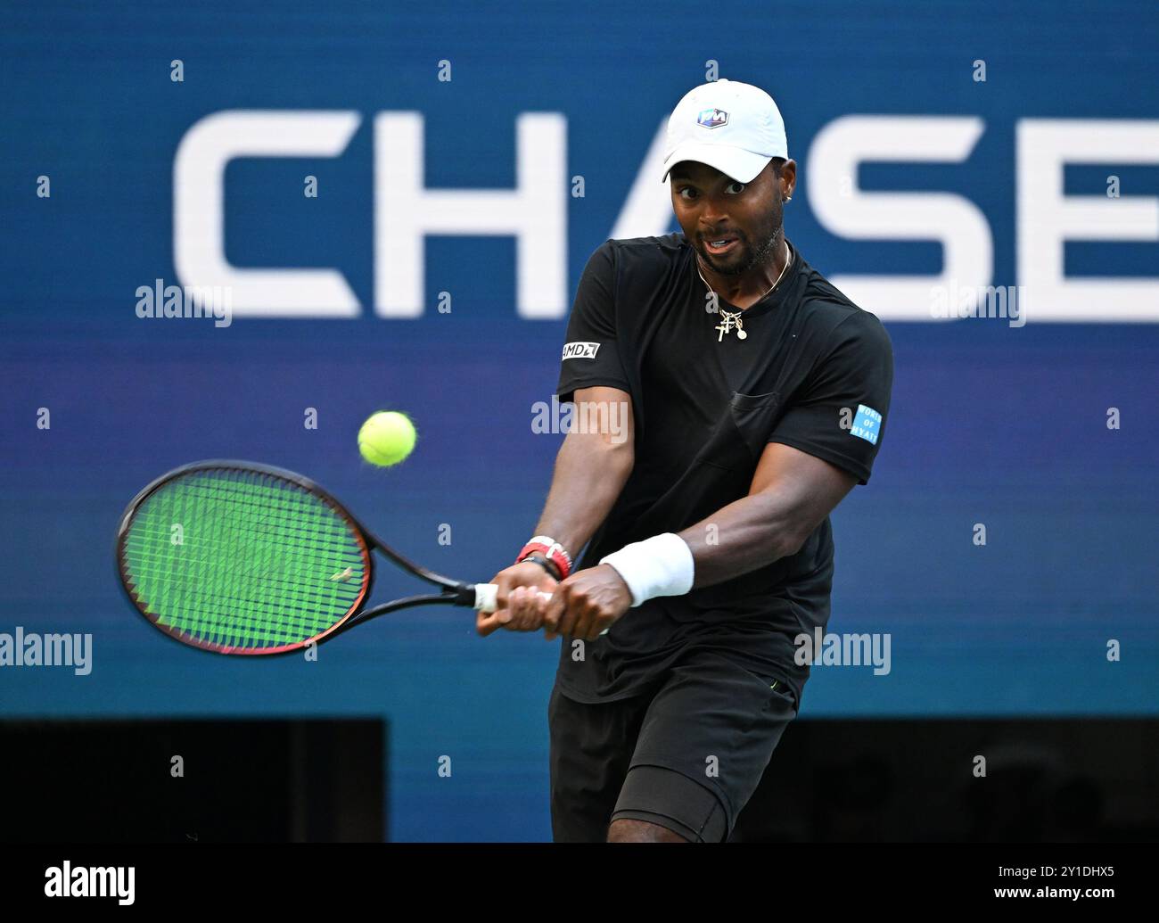 Flushing NY, USA. 05th Sep, 2024. **NO NY NEWSPAPERS** Taylor Townsand, Donald Young Vs Sara ...