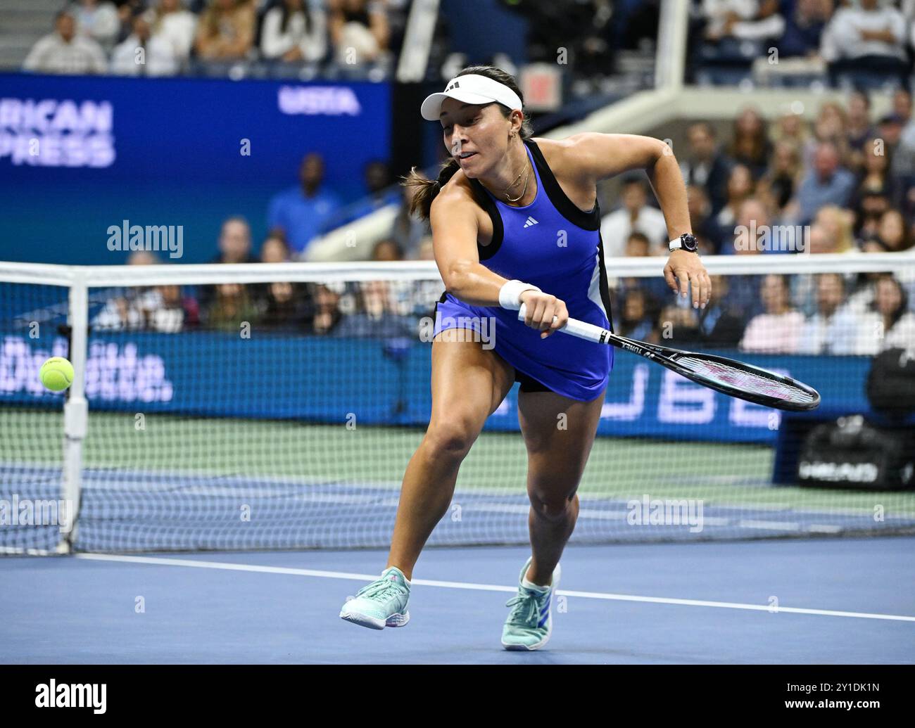Flushing NY, USA. 05th Sep, 2024. **NO NY NEWSPAPERS** Jessica Pegula Vs Karolina Muchova during ...