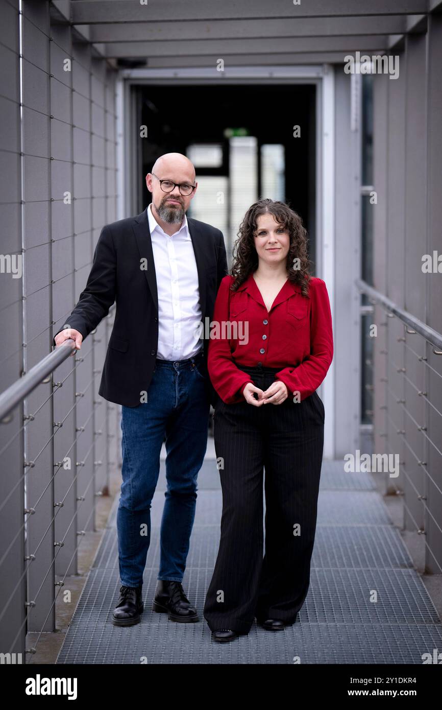 Anne Helm und Tobias Schulze, Linke Berlin DEU, Deutschland, Germany ...