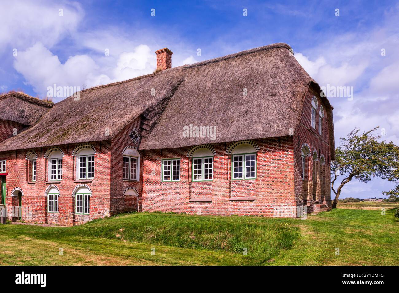 The Sea Captain’s House, Rømø, Denmark Stock Photo - Alamy