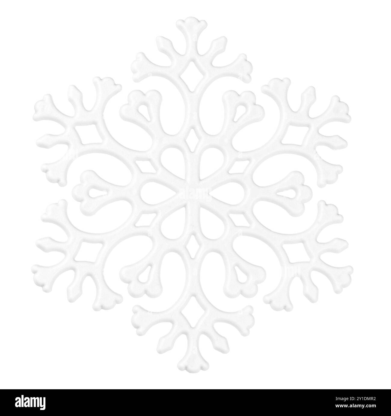 White ice snowflake design hi-res stock photography and images - Alamy