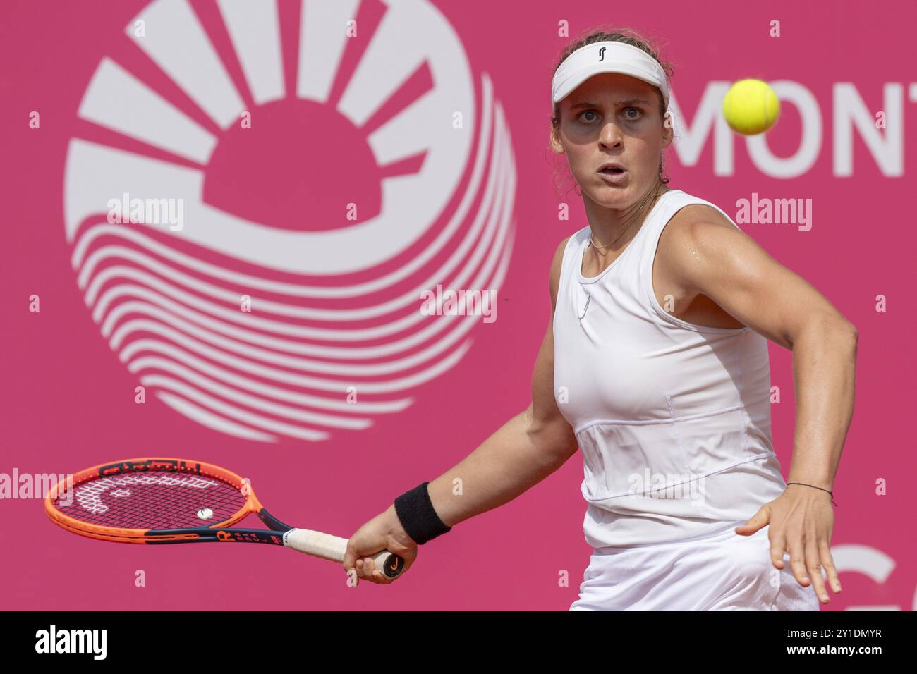Montreux Switzerland, 09 06 2024: Tara Wurth (CRO) vs Petra Marcinko ...