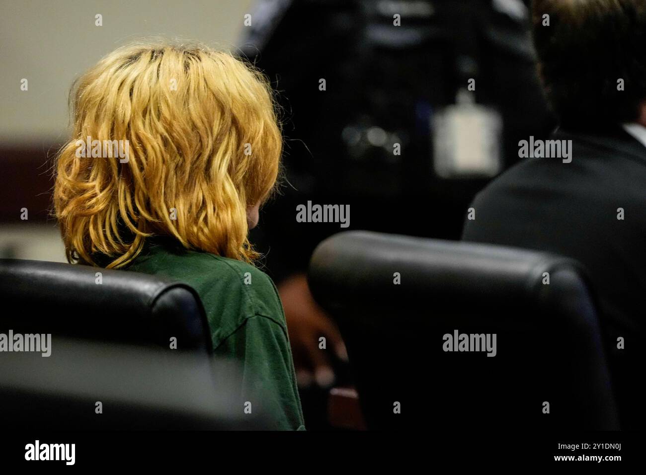 Colt Gray, charged as an adult with four counts of murder, sits in the ...