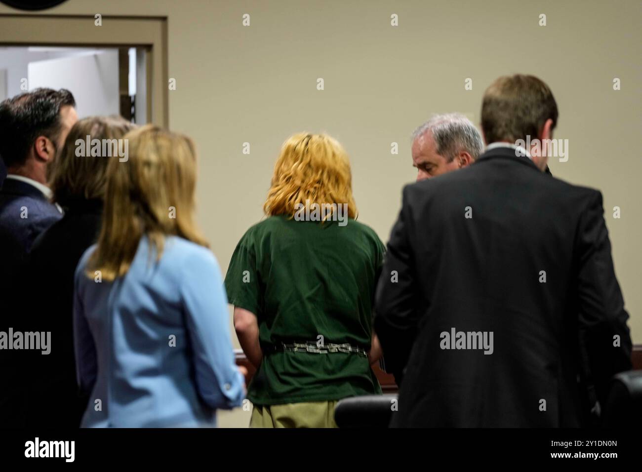 Colt Gray, charged as an adult with four counts of murder, leaves the ...