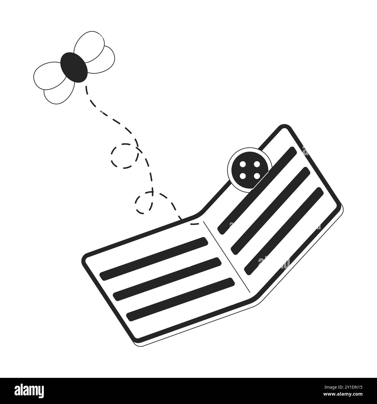 Empty wallet poverty Stock Vector Images - Alamy