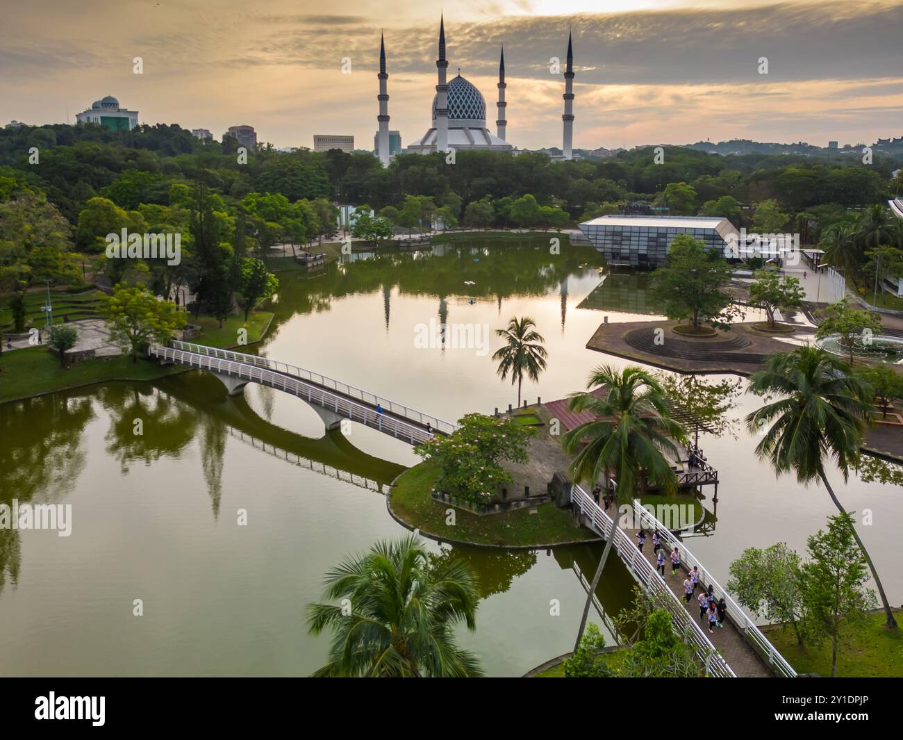 Shah Alam city centre located at Selangor one of state of Malaysia ...