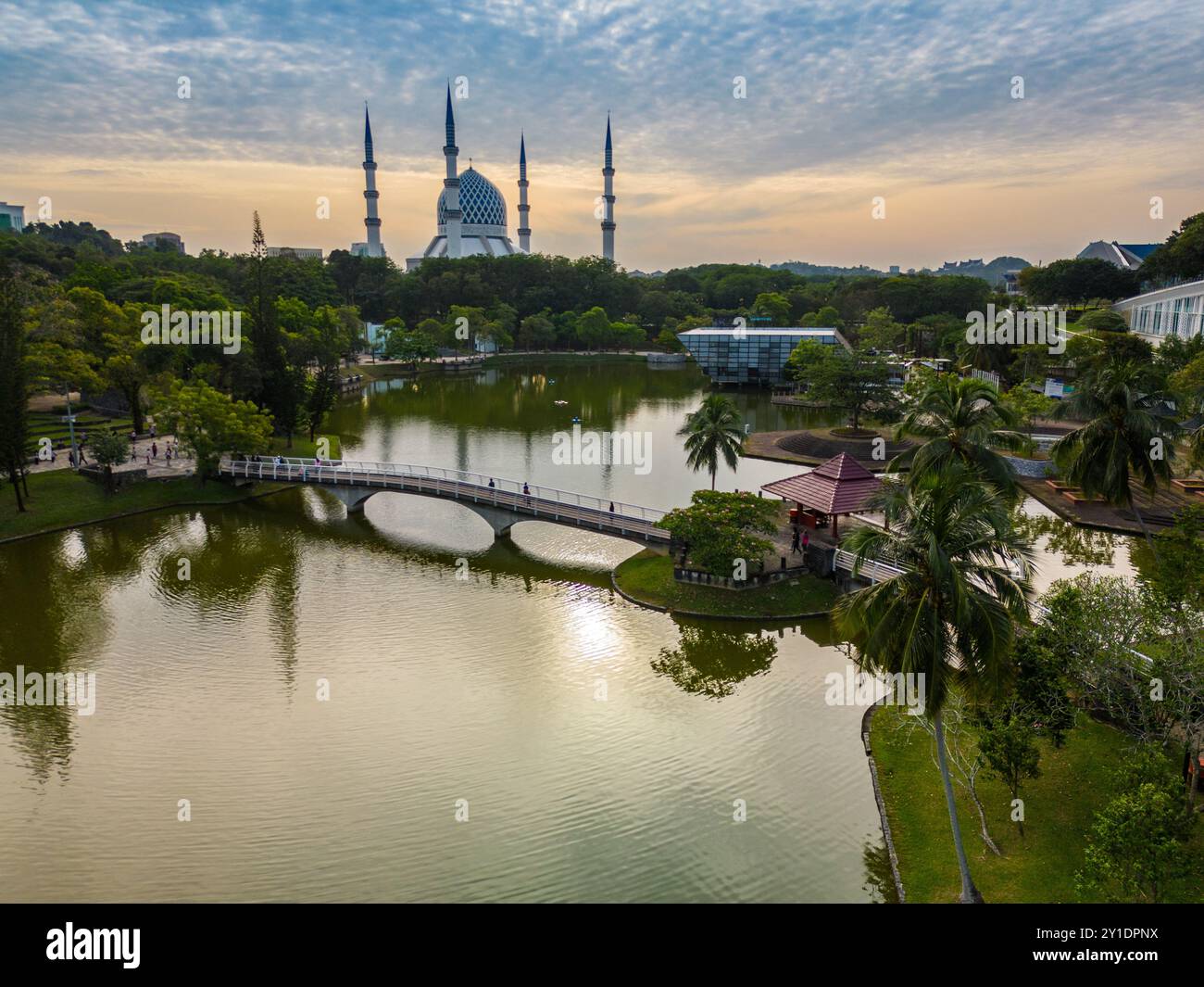 Shah Alam city centre located at Selangor one of state of Malaysia ...