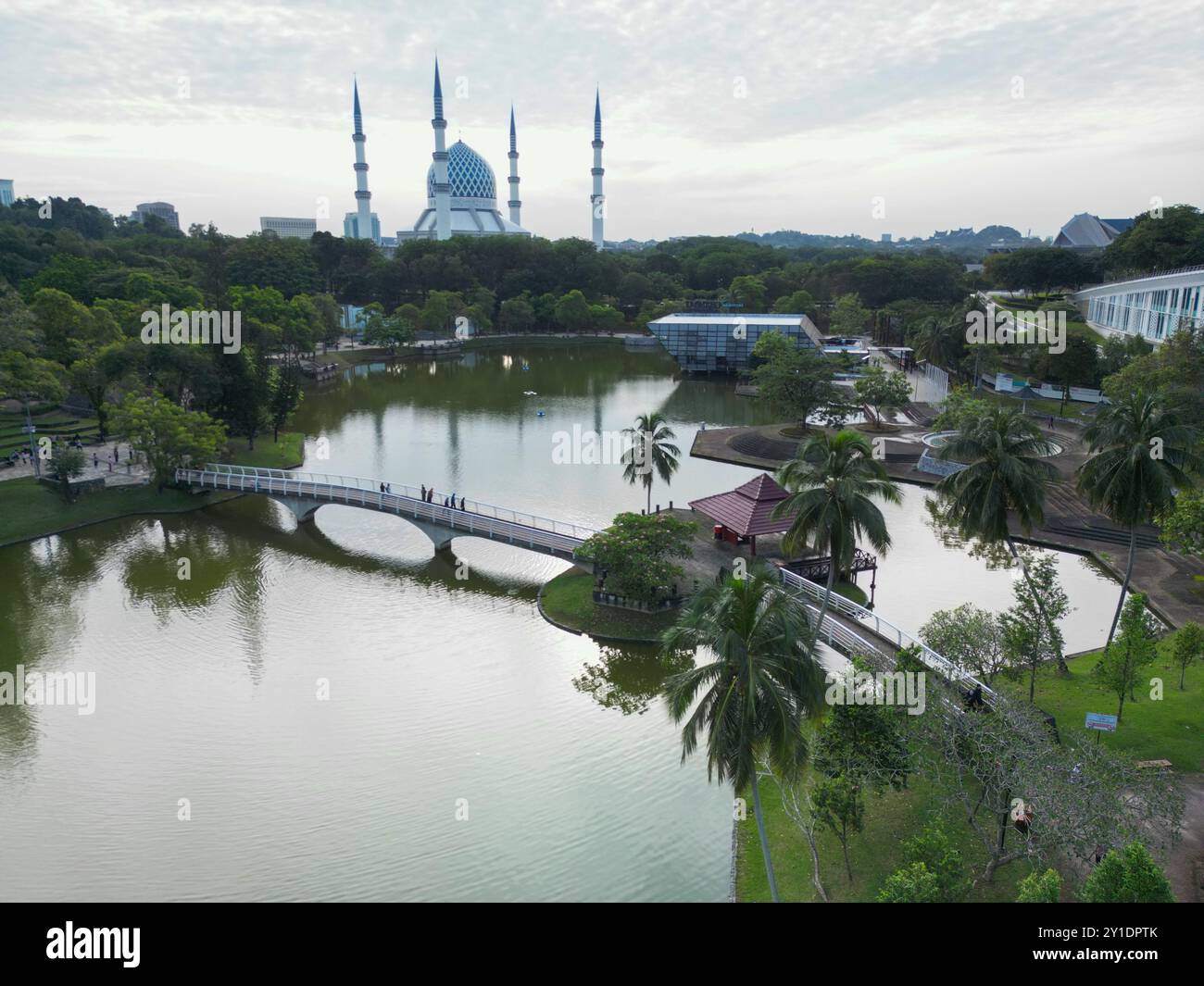 Shah Alam city centre located at Selangor one of state of Malaysia ...