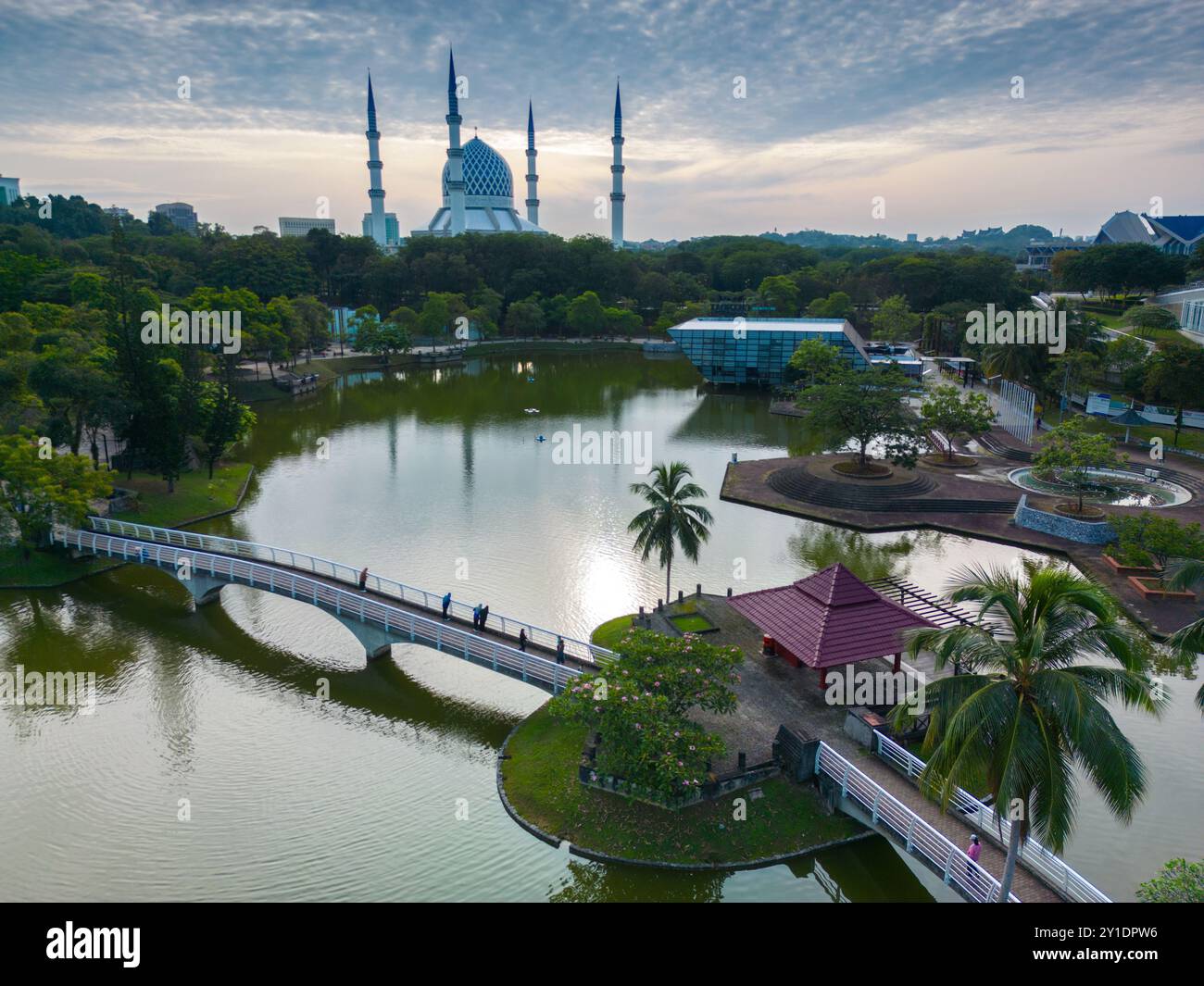 Shah Alam city centre located at Selangor one of state of Malaysia ...