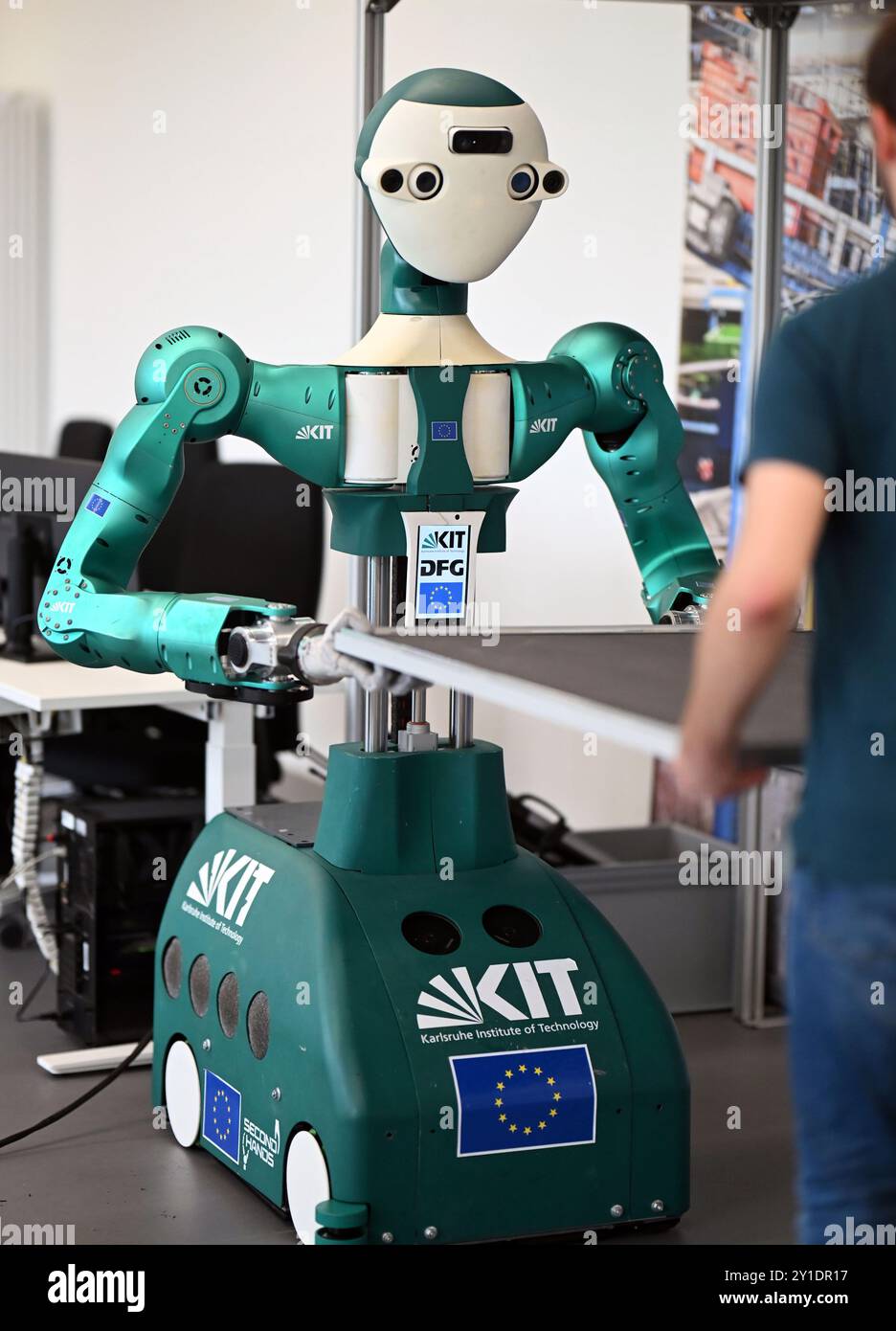 Karlsruhe, Germany. 06th Sep, 2024. At the Karlsruhe Institute of ...