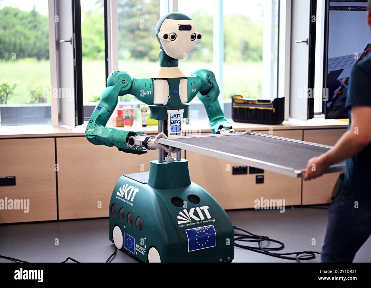 Karlsruhe, Germany. 06th Sep, 2024. At the Karlsruhe Institute of ...