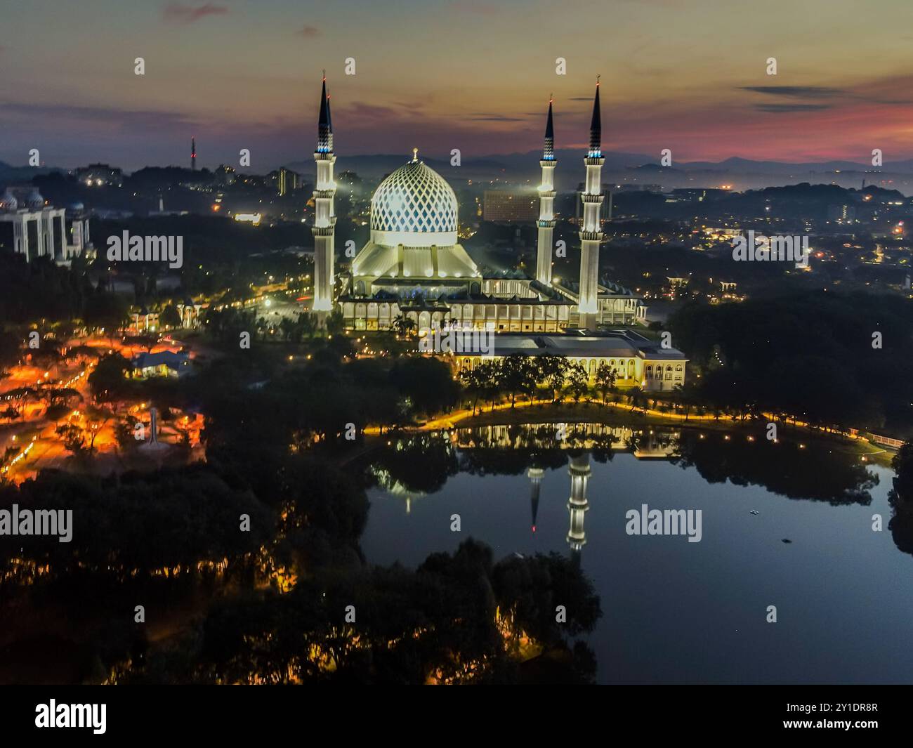 Shah Alam city centre located at Selangor one of state of Malaysia ...