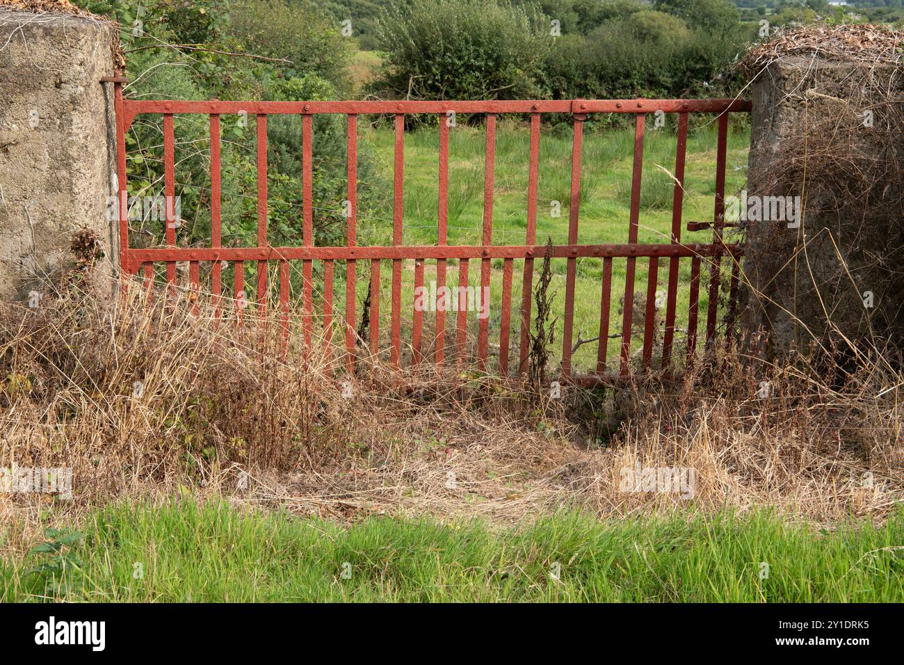Old farm gate Stock Photo - Alamy
