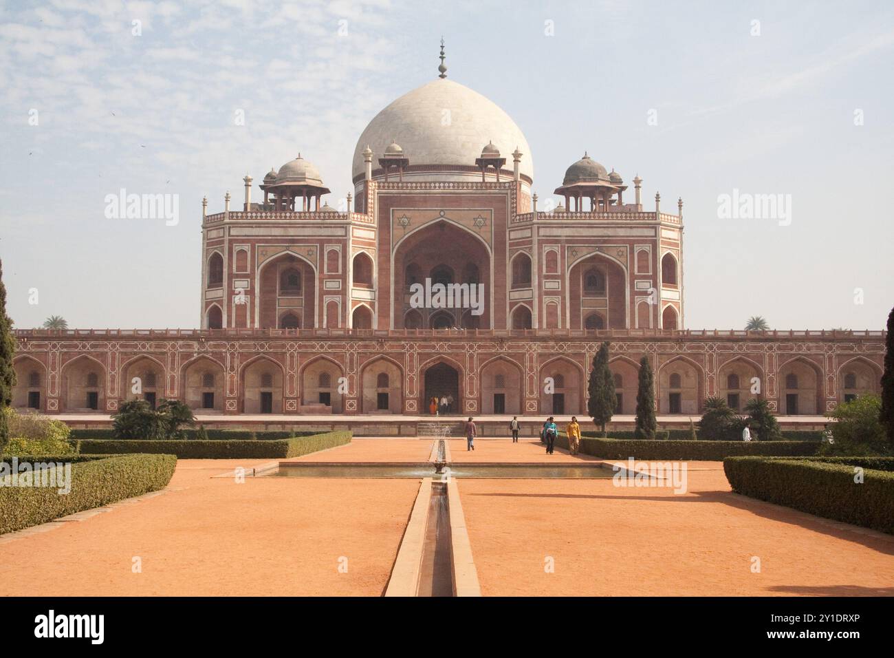 Entrance, Humayan's Tomb - Mausoleum, Delhi, India. Nasir al-Din ...