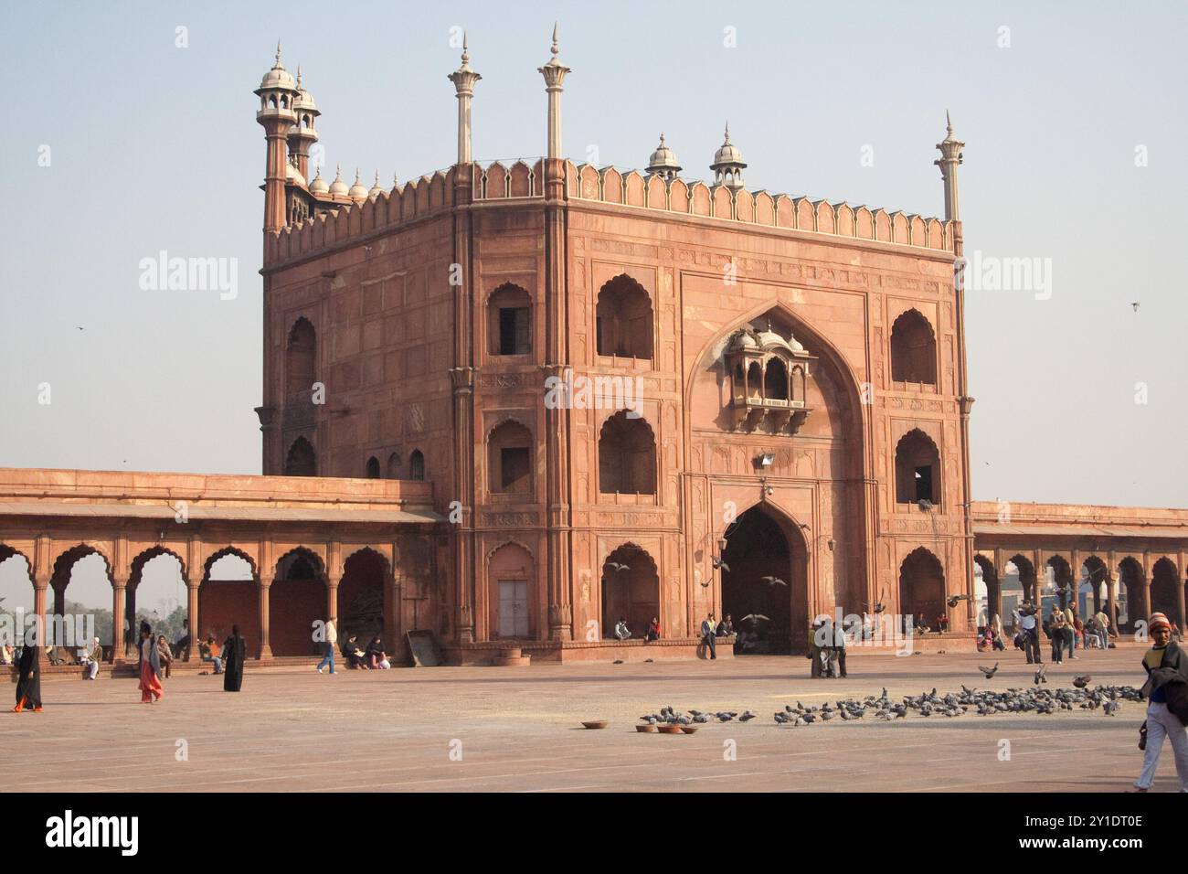 Jama Masjid - Friday Mosque, Delhi, India - Right wing of the Friday ...