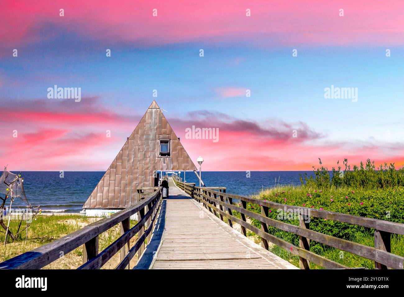 Beach, Koserow, Germany Stock Photo - Alamy
