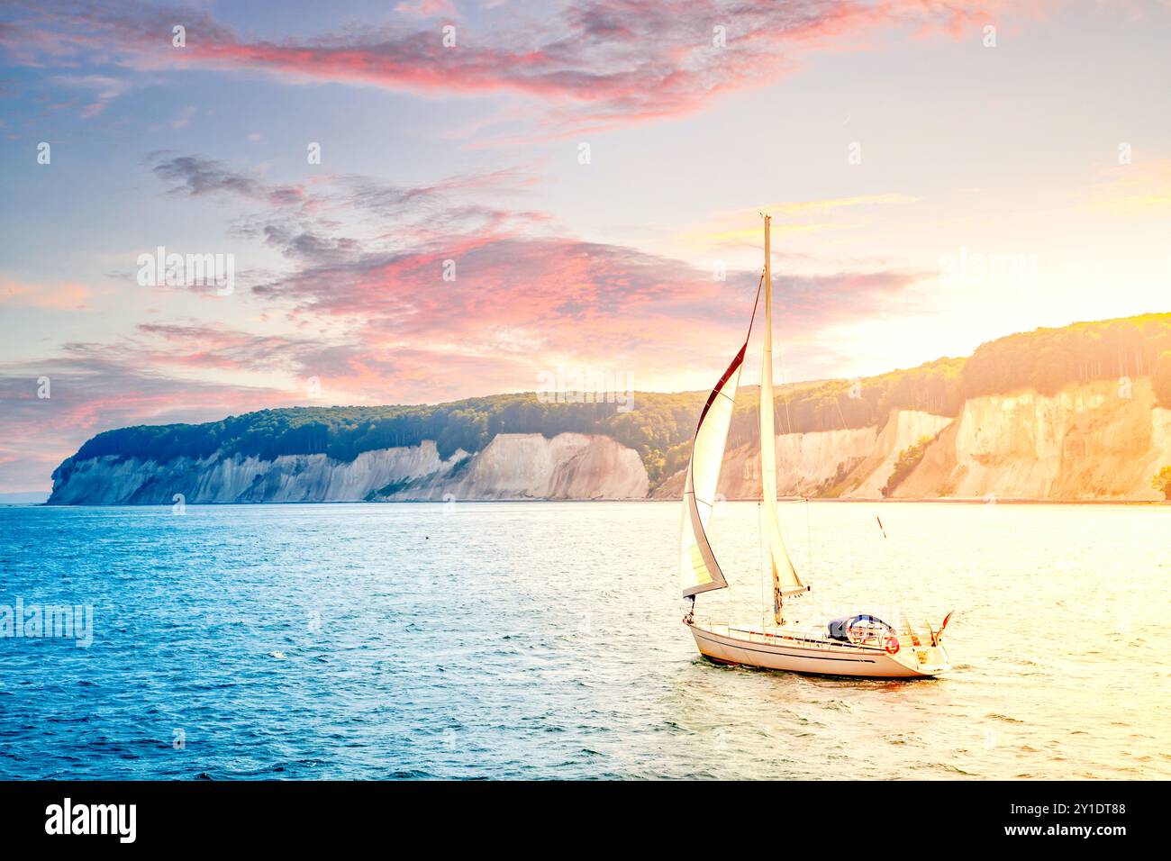 Island Rügen, Chalk Cliffs, Germany Stock Photo - Alamy
