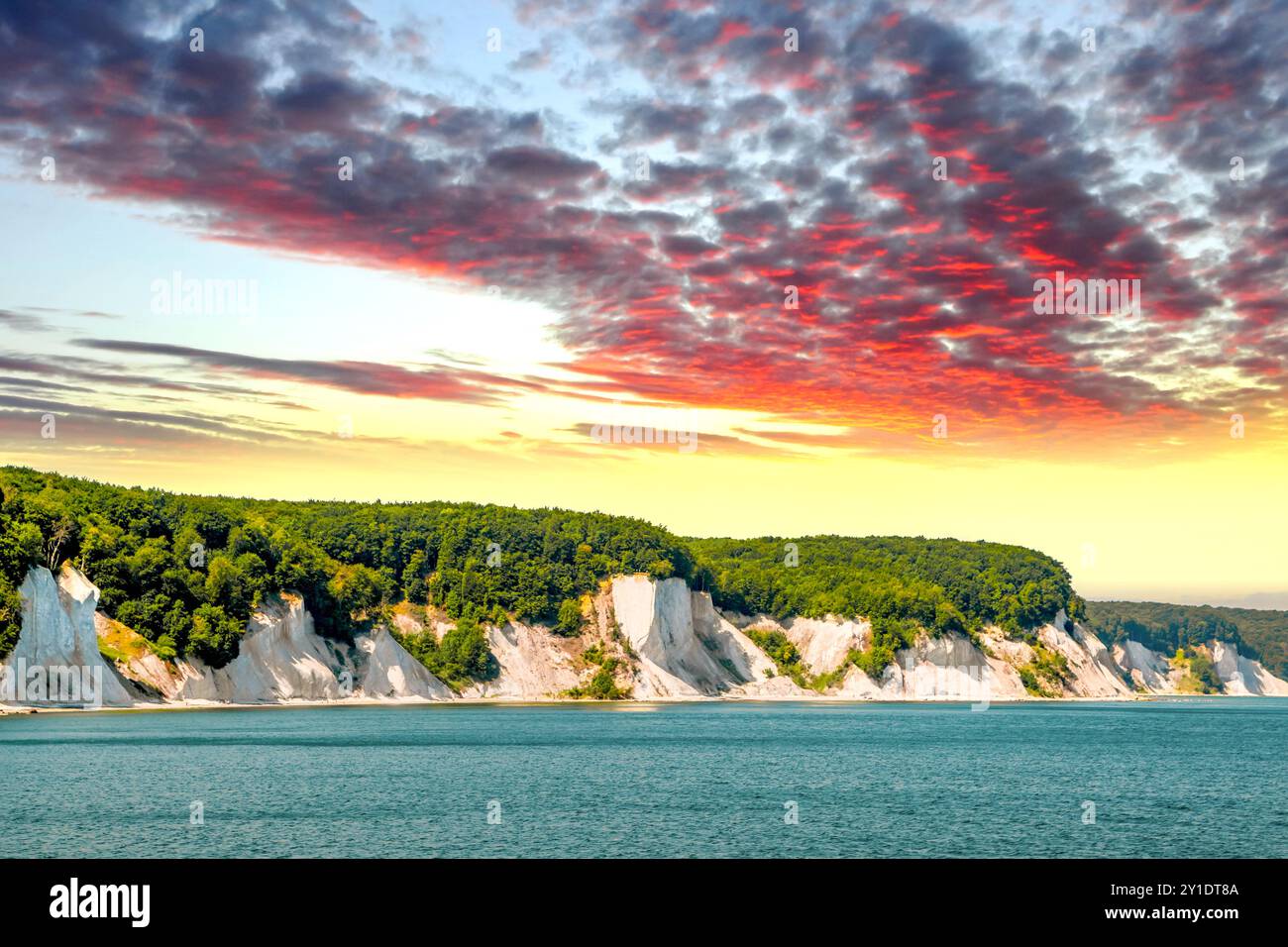 Island Rügen, Chalk Cliffs, Germany Stock Photo - Alamy