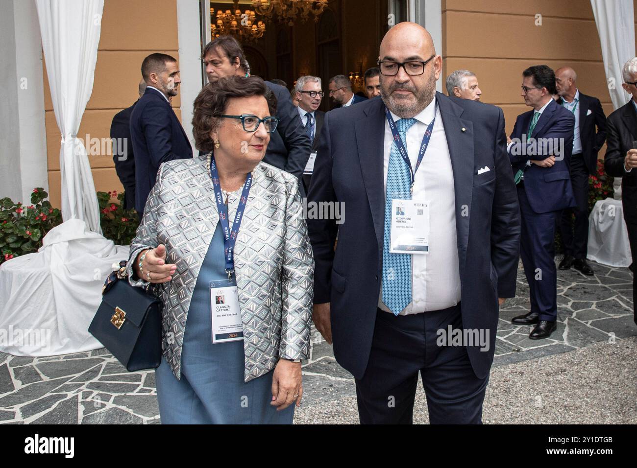 Como, Italia. 06th Sep, 2024. Nella foto da sinistra verso destra ...