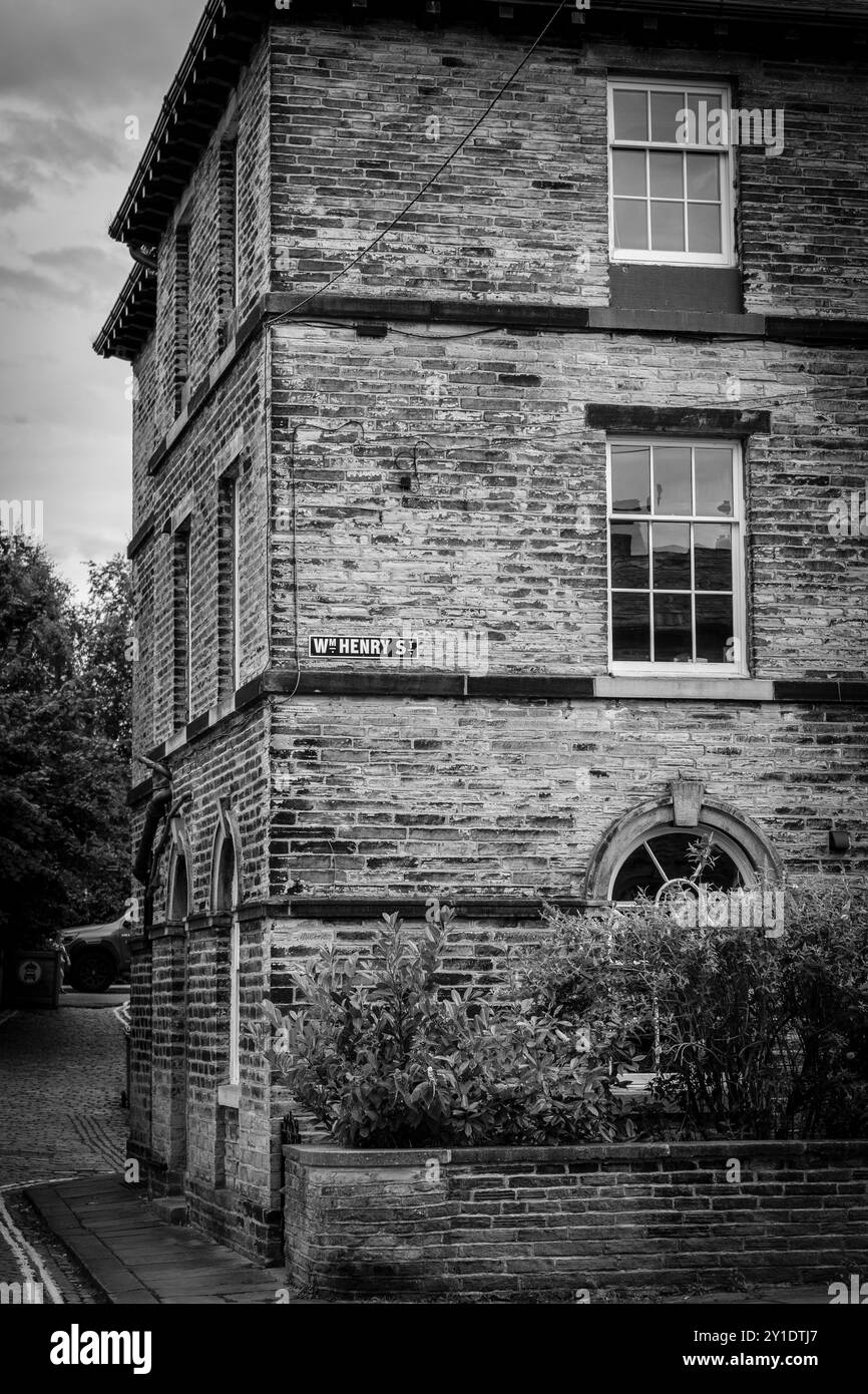 Industrial heritage route historic Black and White Stock Photos ...