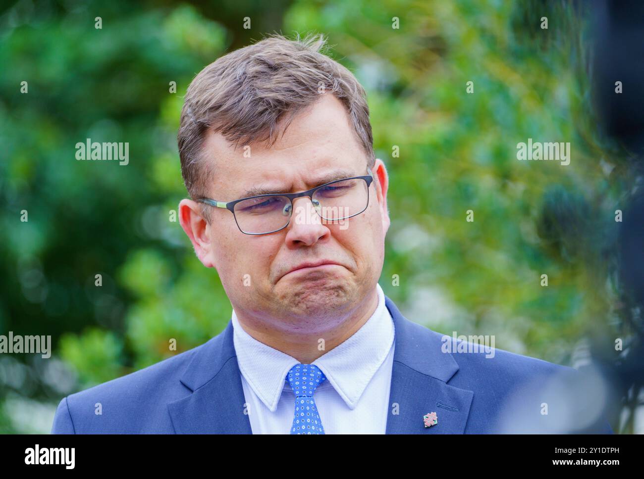 Ramstein Miesenbach, Germany. 06th Sep, 2024. Laurynas Kasciunas ...