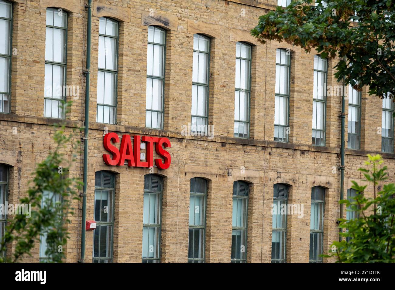 Salts Mill, Saltaire, UNESCO World heritage site, Bradford, Yorkshire ...