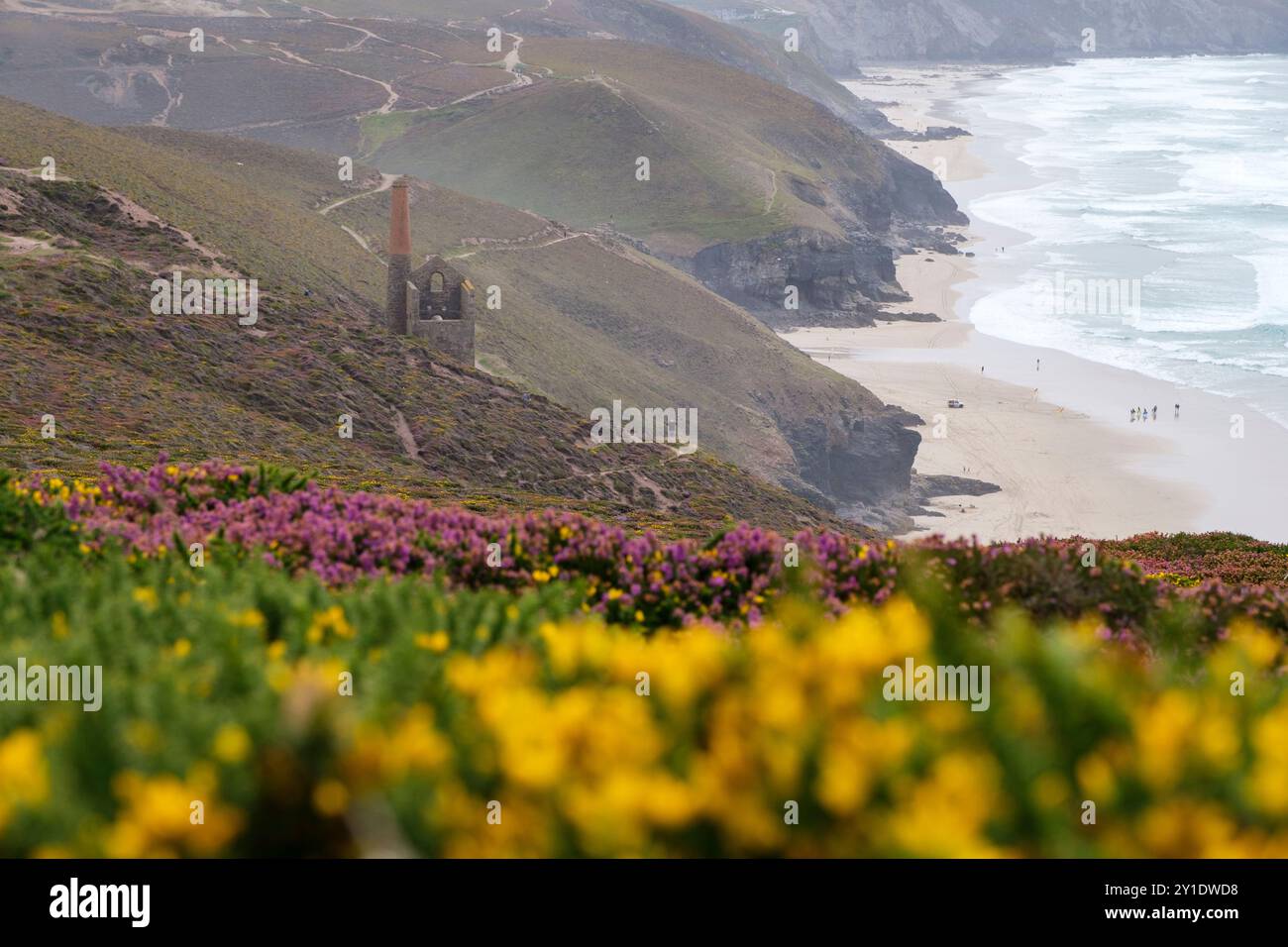 Wheal Coates, Cornwall, England, UK Stock Photo - Alamy