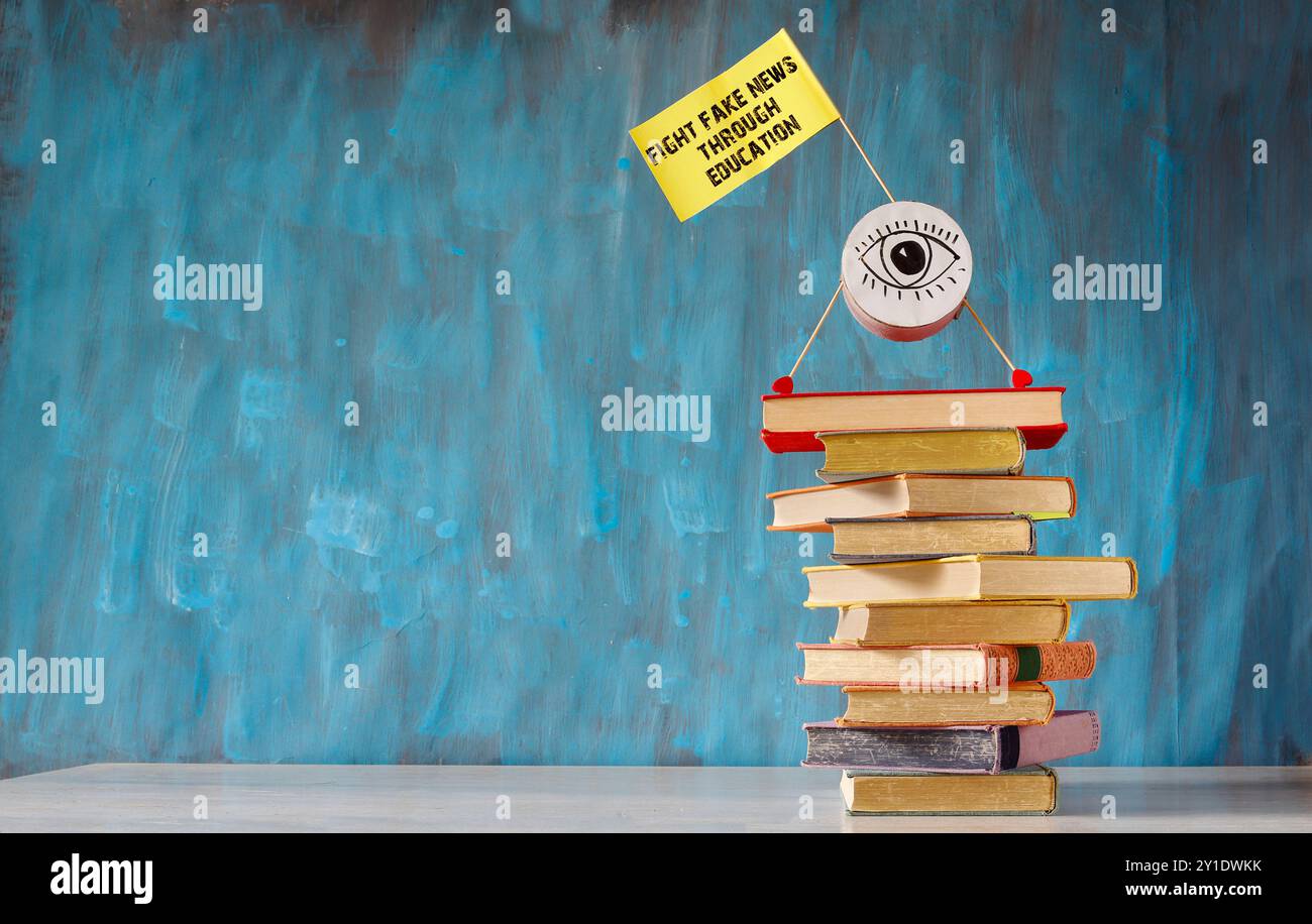 Fight against fake news concept,sign with slogan fight fake news and ...