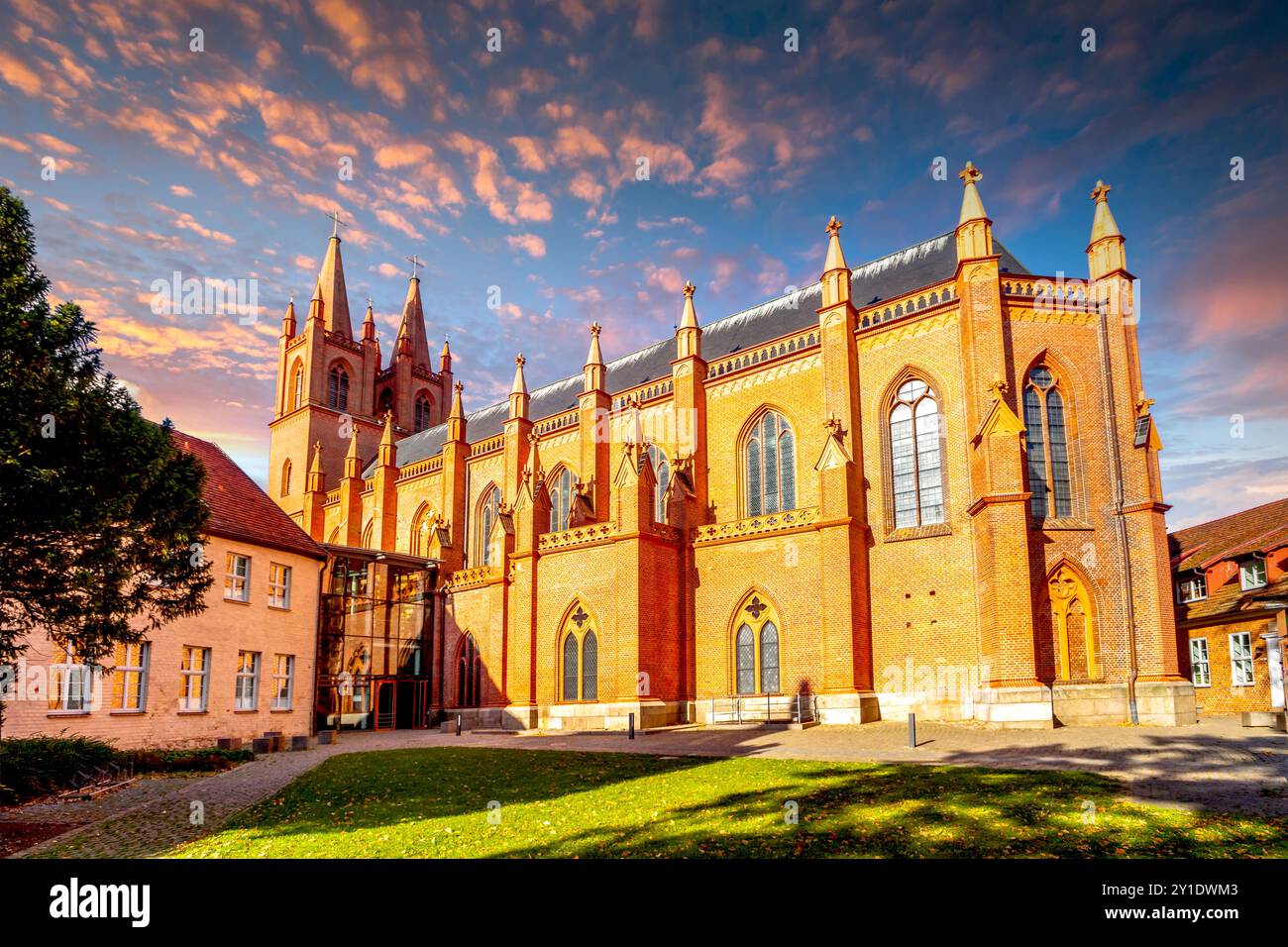 Malchin, Abbey, GErmany Stock Photo - Alamy