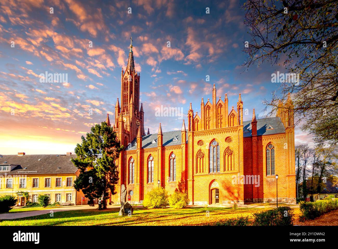 Malchin, Abbey, GErmany Stock Photo - Alamy