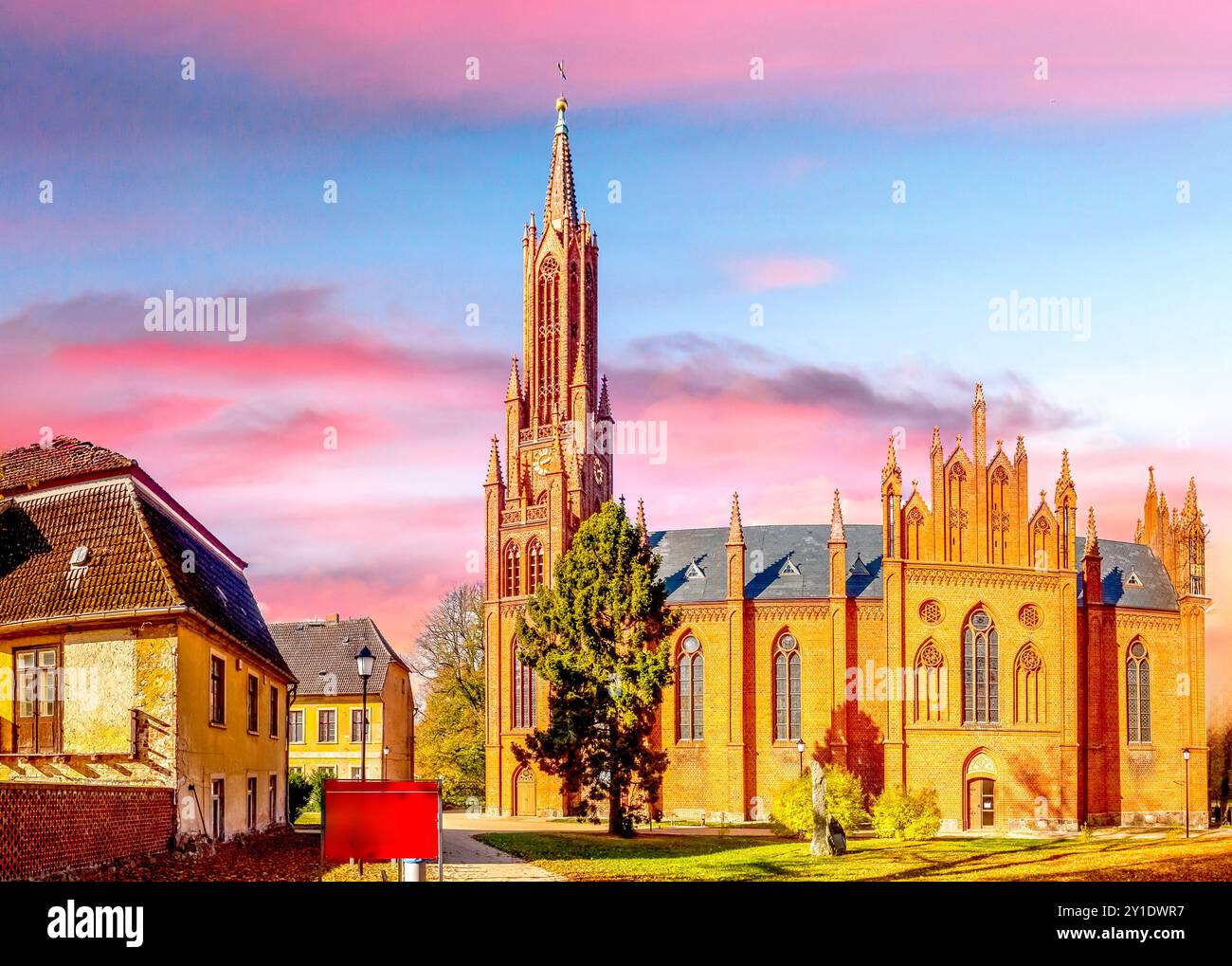 Malchin, Abbey, GErmany Stock Photo - Alamy