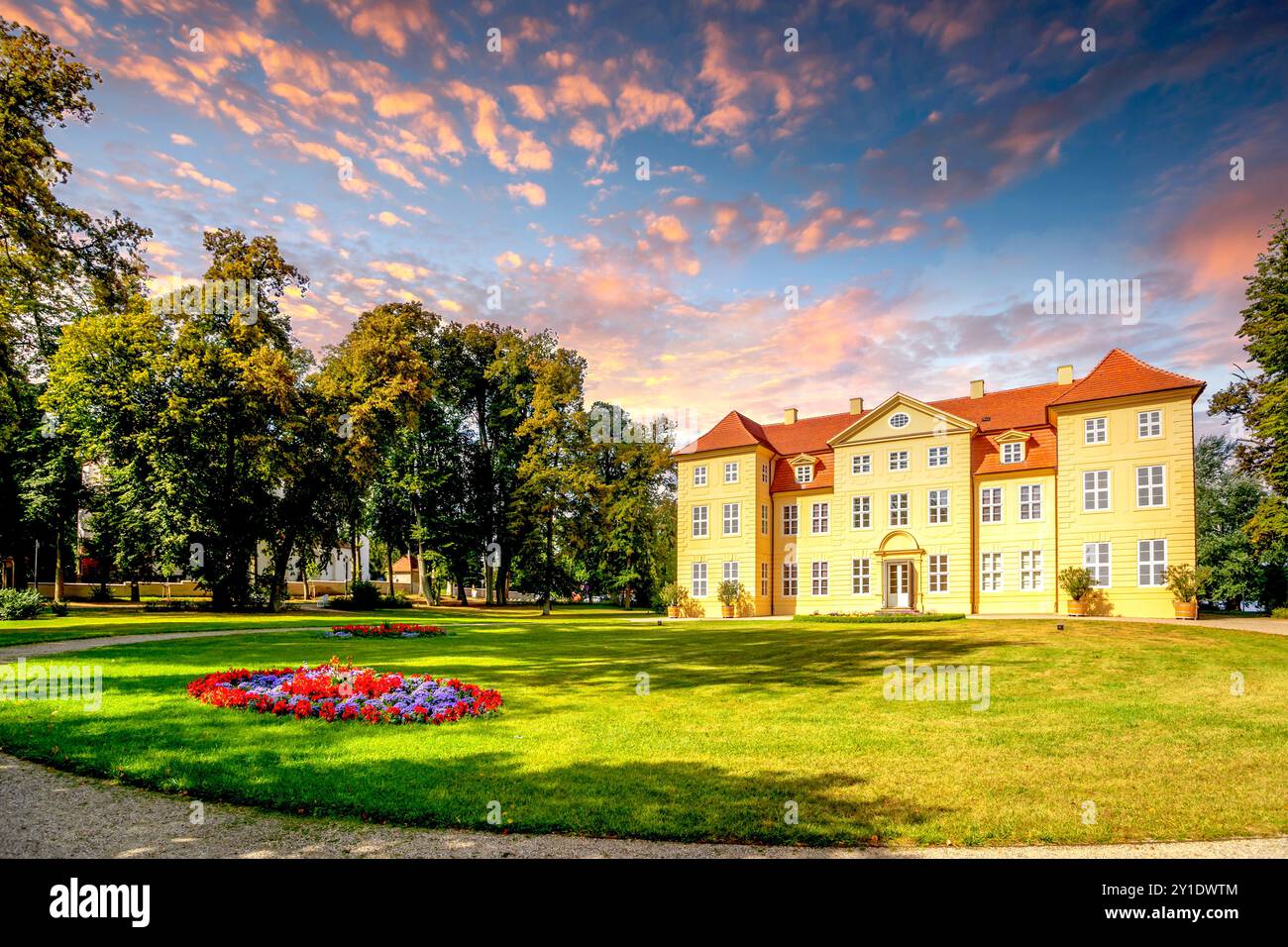 Castle of Mirow, Germany Stock Photo - Alamy