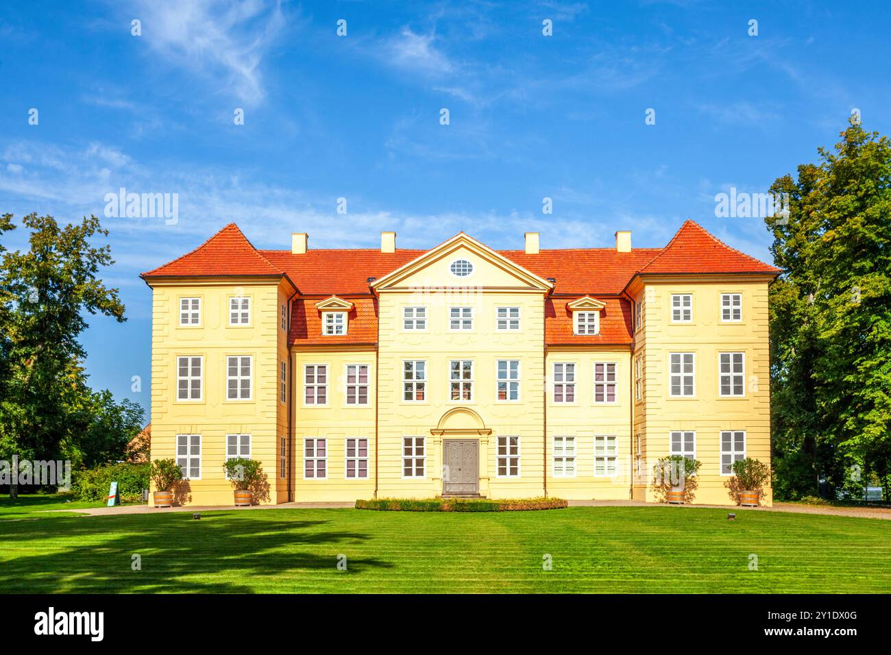 Castle of Mirow, Germany Stock Photo - Alamy