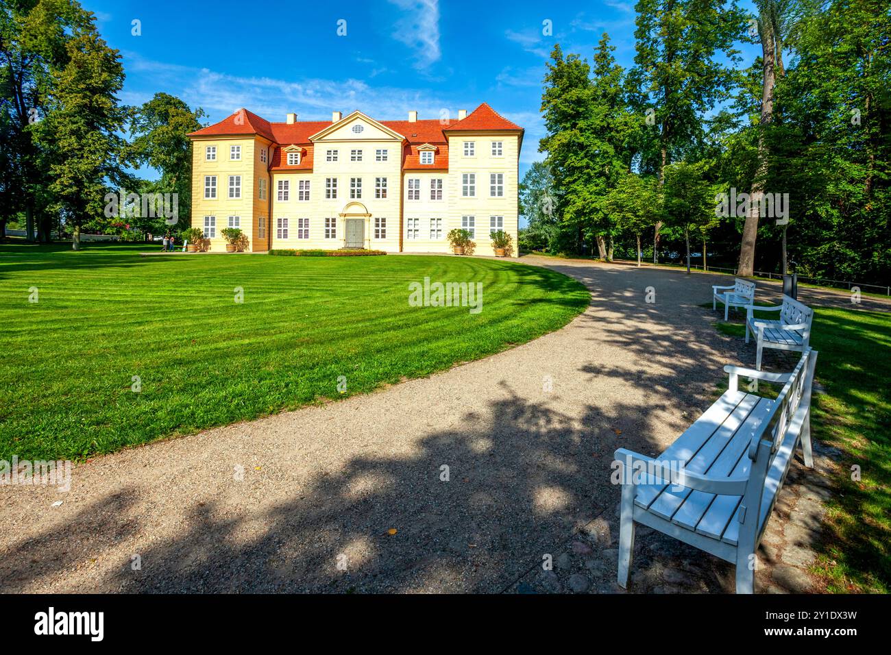 Castle of Mirow, Germany Stock Photo - Alamy