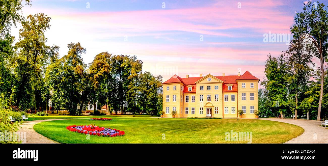 Castle of Mirow, Germany Stock Photo - Alamy