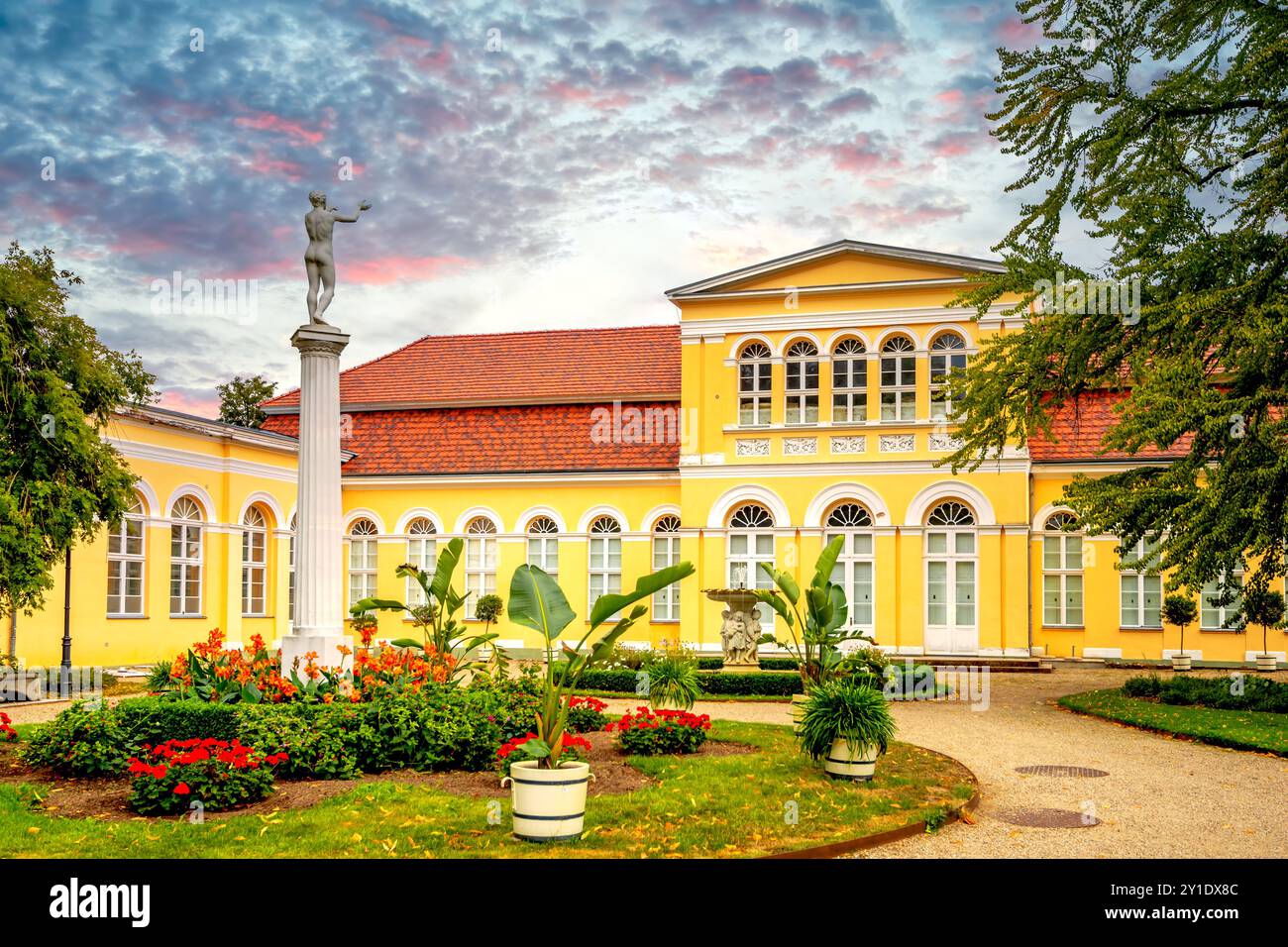 Castle and Orangery, Neustrelitz, Germany Stock Photo - Alamy