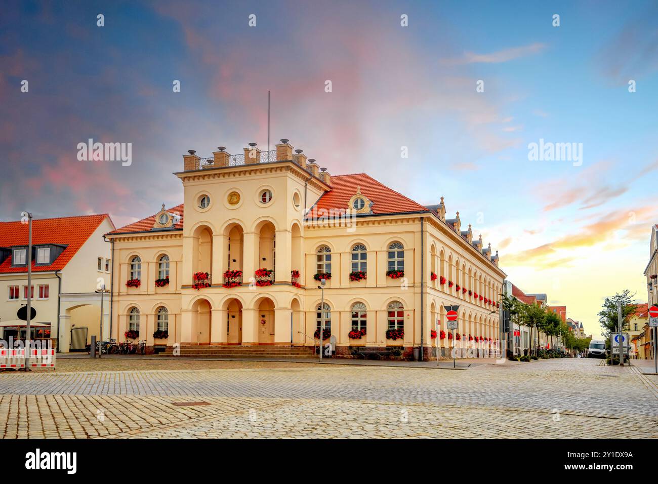 Old city of Neustrelitz, Germany Stock Photo - Alamy
