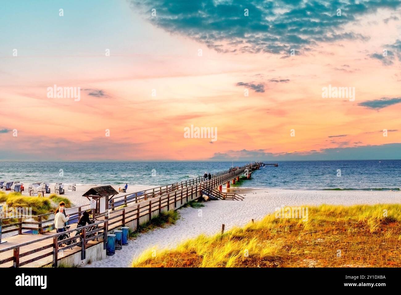 Old city of Prerow, Germany Stock Photo - Alamy