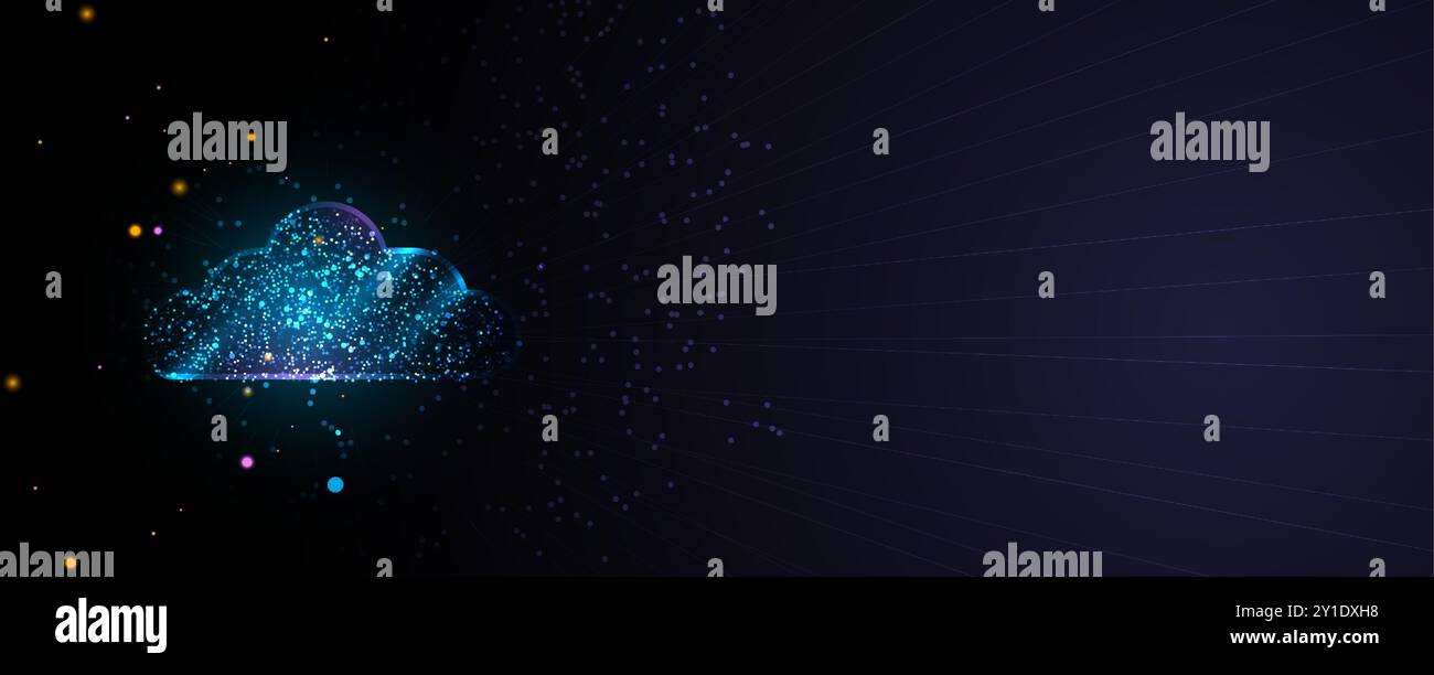 Unlocking the invisible architecture of cloud technology, where data flows seamlessly through ...