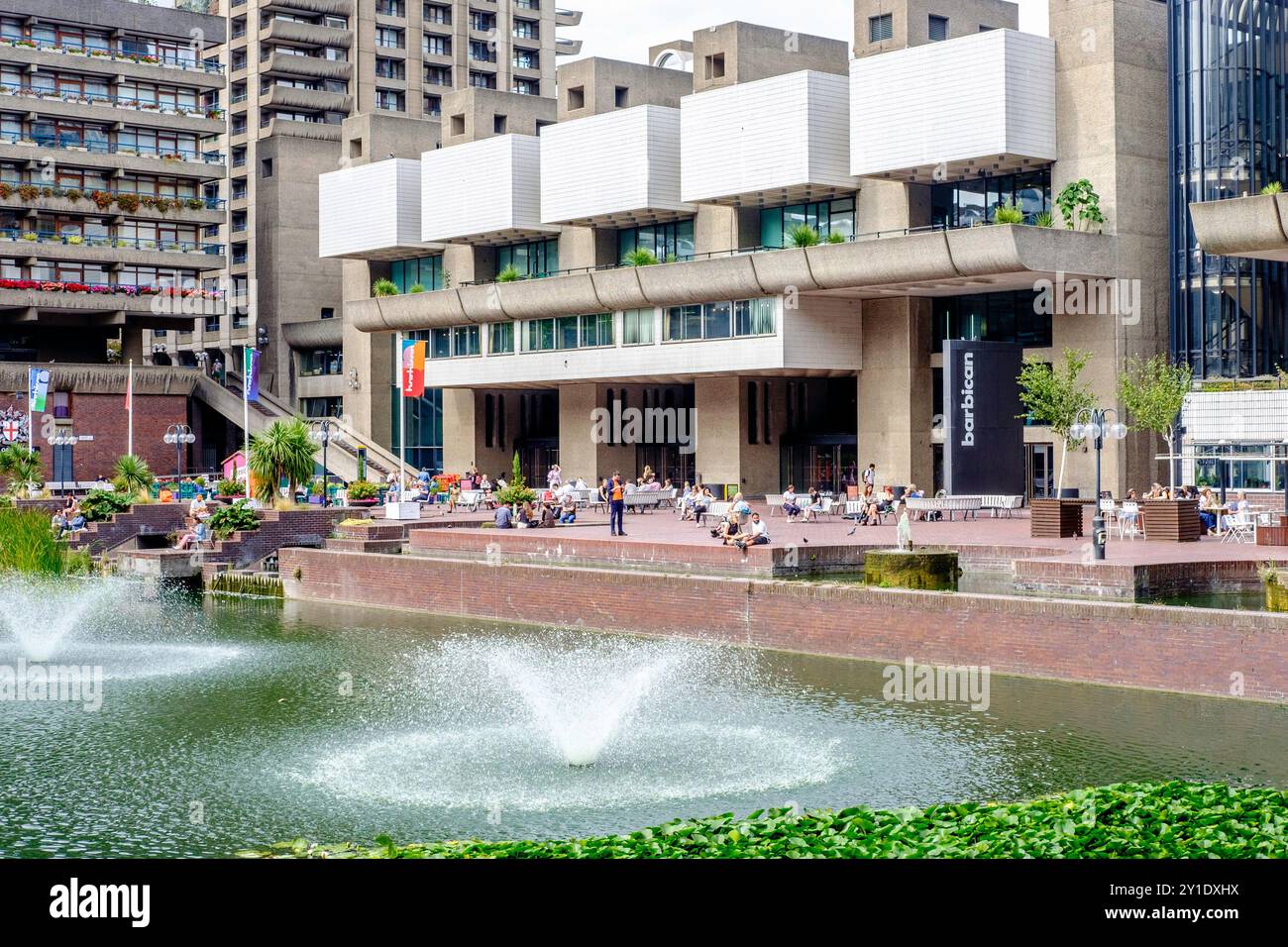 The Barbican Centre, Lakeside Terrace, London EC2. UK Stock Photo - Alamy