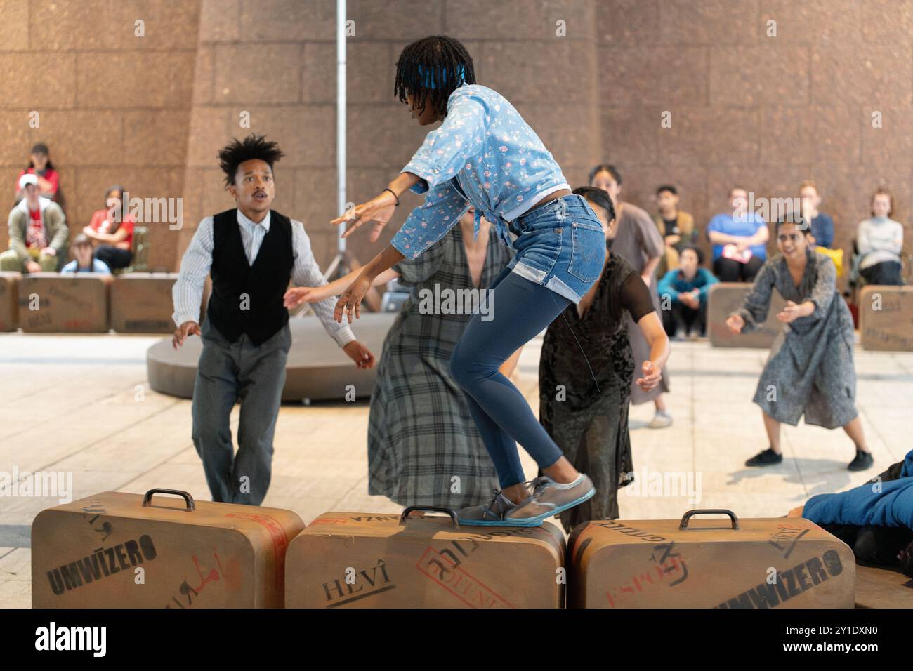 London, UK. 6 September, 2024. 'From Here On', a short play depicting ...