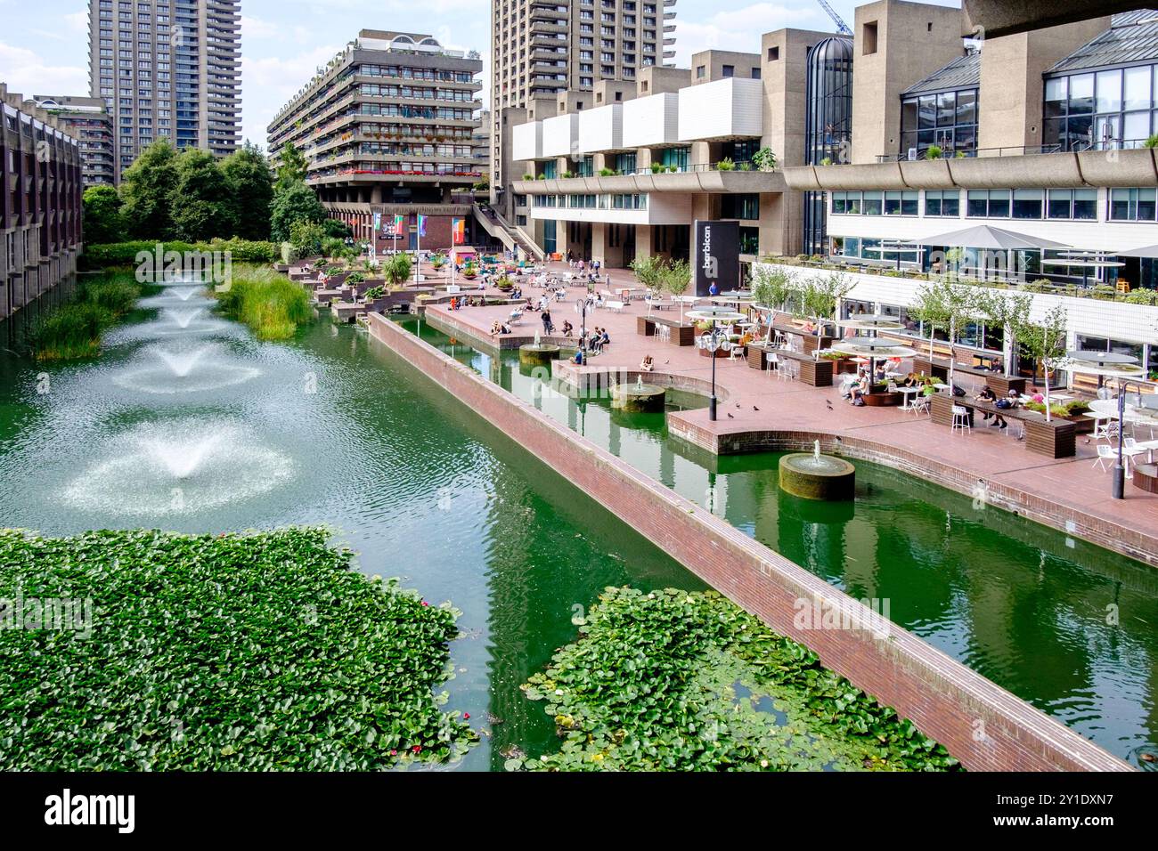 The Barbican Centre, Lakeside Terrace, London EC2. UK Stock Photo - Alamy